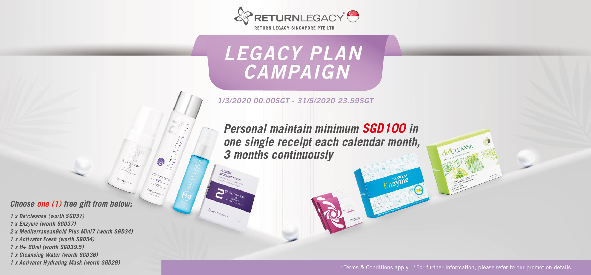 Return Legacy Ecommerce Singapore